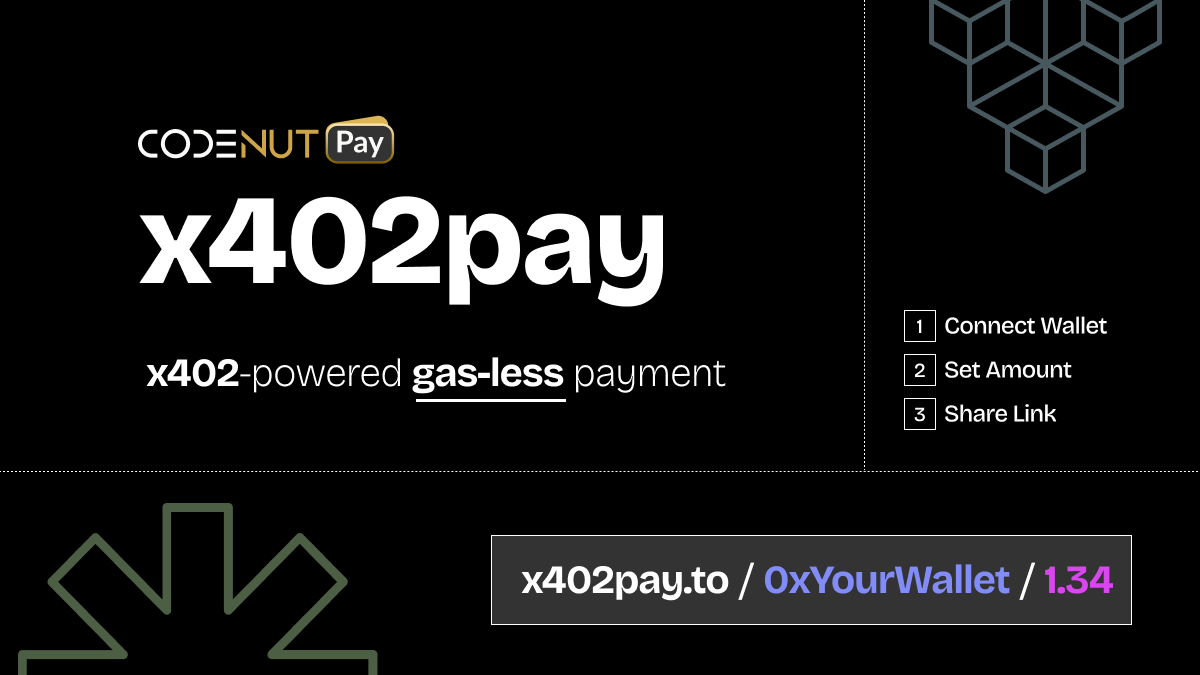 x402 Pay - x402 Powered Gas-Free Payment